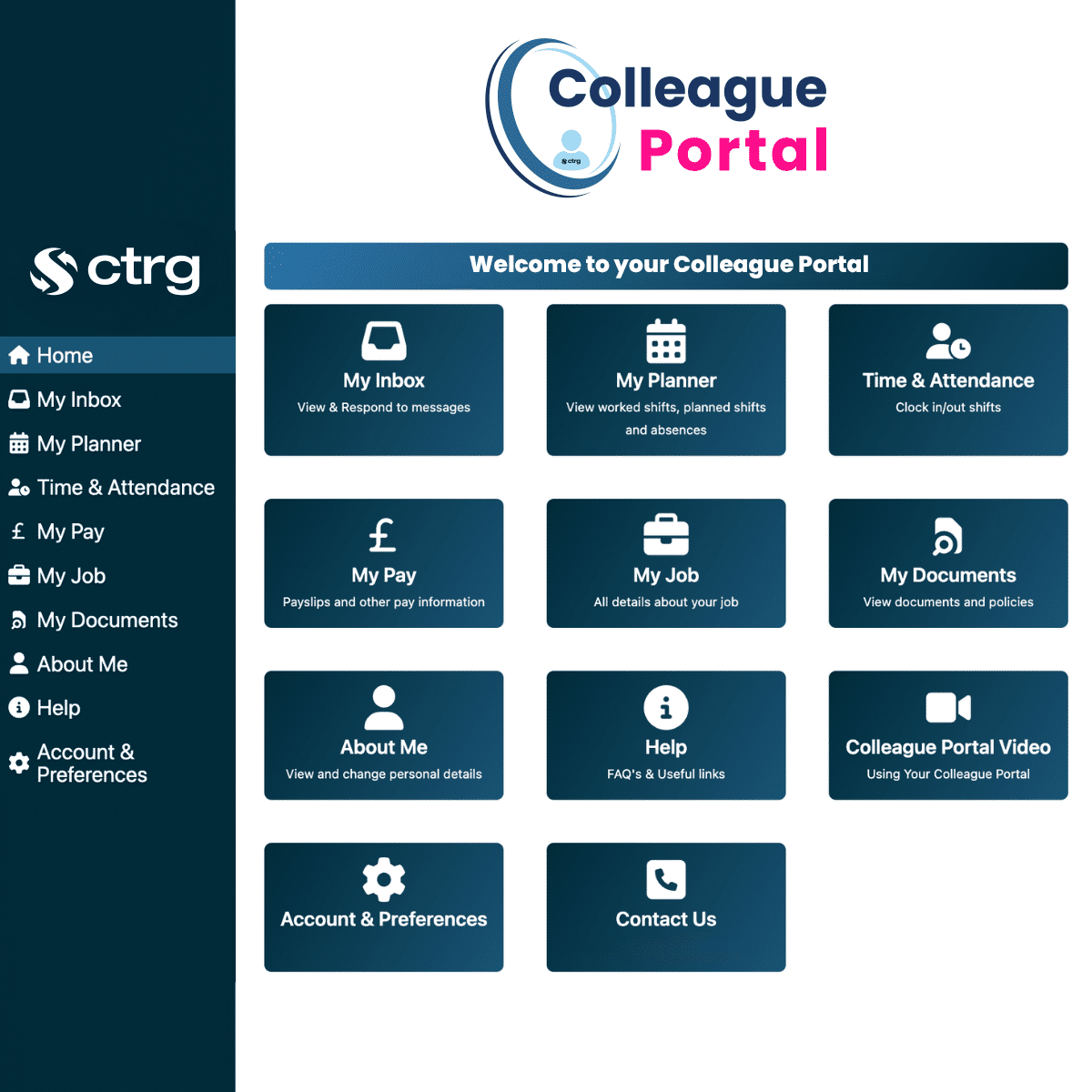 Colleague Portal | ctrg